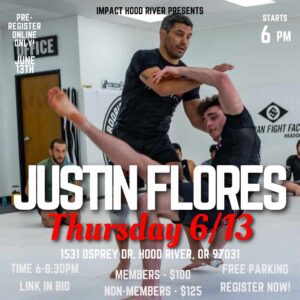 Justin Flores Seminar – Impact Jiu Jitsu